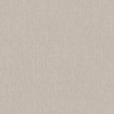 Galerie Eden Collection Mid Grey Linen Effect Wallpaper Roll | DIY at B&Q