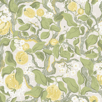 Galerie Fagring Floral Green Wallpaper