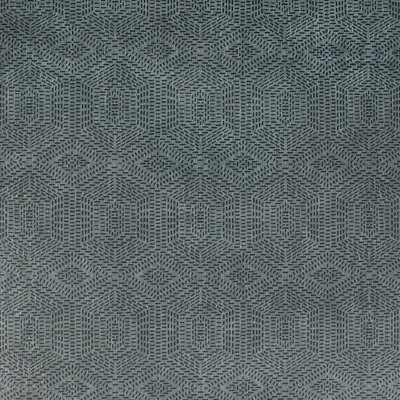 Galerie Feel Blue Glittery Greek Tile A4 Wallpaper Sample