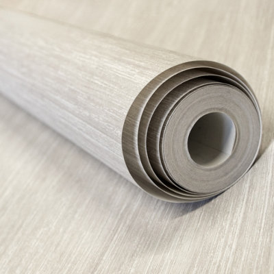 Galerie Feel Flock Plain Texture Cream Wallpaper 64942