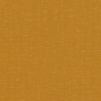 Galerie Fusion Yellow Linen Effect Textured Wallpaper