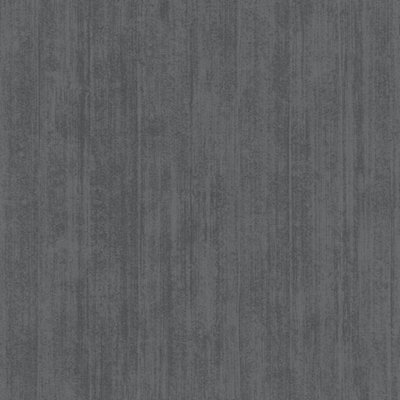 Galerie Home Collection Black Plain Distressed Effect Wallpaper Roll