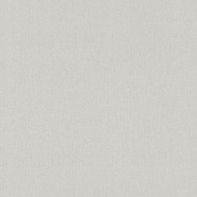 Galerie Home Collection Silver Plain Linen Effect Wallpaper Roll