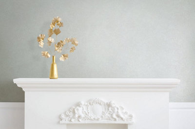 Shop Galerie Hotel Silver Mottled Plain Glitter Wallpaper Roll