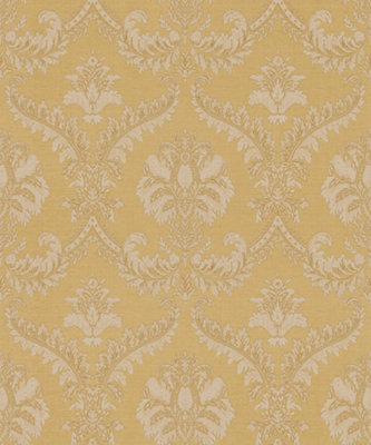 Galerie Italian Classics 4 Gold Traditional Damask Embossed Wallpaper
