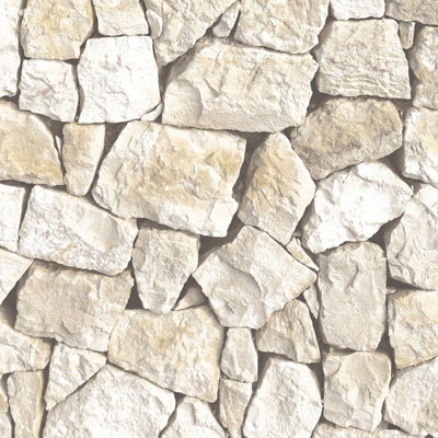 Smooth Stone Wall Wallpaper