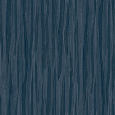 Galerie Opulence Navy Blue Pleated Texture Embossed Wallpaper