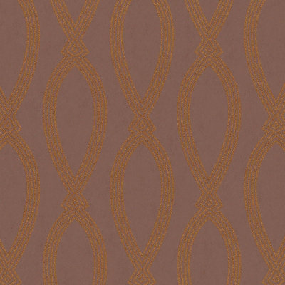 Galerie Purity Red Geometric Wallpaper