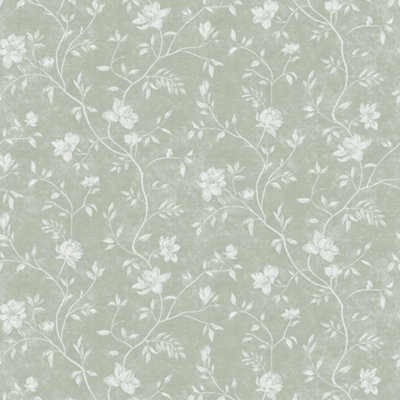 Galerie Spring Blossom Green Wallpaper | DIY at B&Q