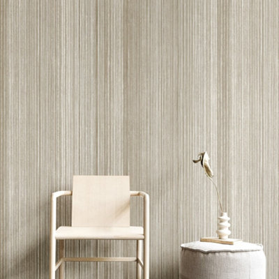 Galerie Structura Light Beige Vertical Texture Wallpaper
