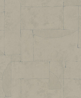 Galerie Terra Beige Stone Effect Eco Clay A4 Wallpaper Sample