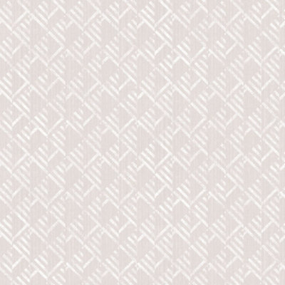 Galerie TexStyle Cream Geometric Block Flock Wallpaper Roll