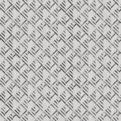 Galerie TexStyle Grey Geometric Block Flock A4 Wallpaper Sample