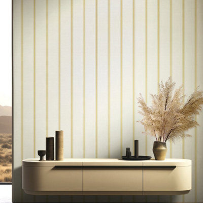 Galerie The Classic Italian Collection Silver Stripe Wallpaper