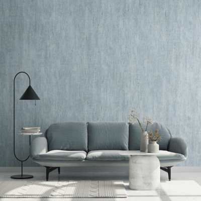 Galerie Urban Classics Steel Blue Brera Metallic Abstract Distress ...