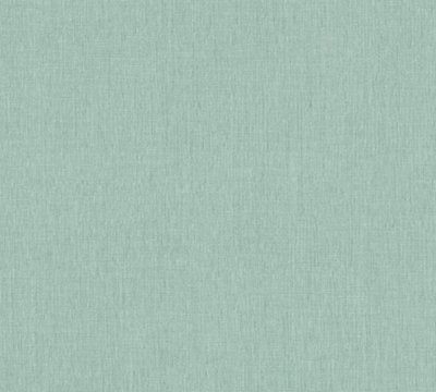 Galerie Welcome Home Green Cotton Texture Wallpaper | DIY at B&Q