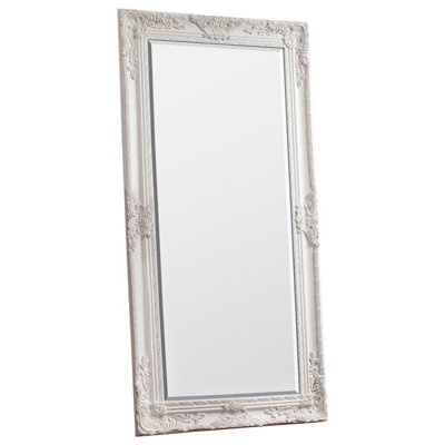 Gallery Hampshire Cream Leaner Mirror 84 x 170cm - Ornate Baroque ...