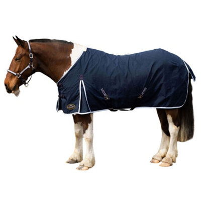 Gallop Standard-Neck Horse Summer Sheet Navy (4 9")