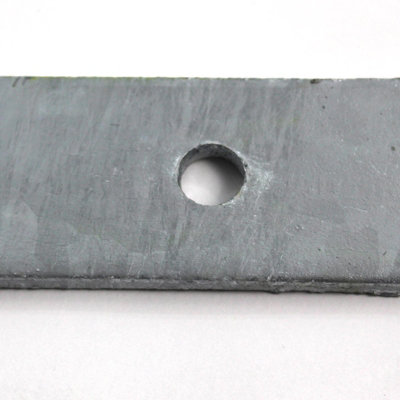 Galvanised Barbed Razor Wire Bracket Font Facing Wall/Fence Security x ...