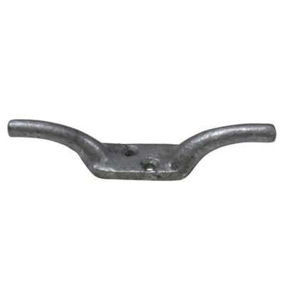 Galvanised Cleat Hooks 5" X2 (Washing Line Blind Cord Tie Back Trailer ...