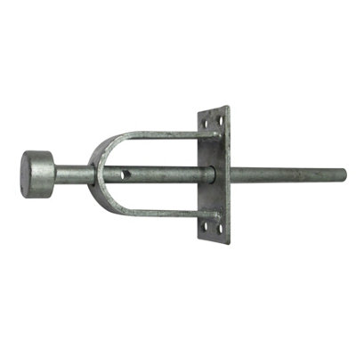 Galvanised Field Gate Shoot Bolt (Livestock Latch Wooden Fence Farm)
