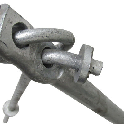 Galvanised Fishermans Palm Anchor 18KG (HDG Boat Two Prong Yacht Tender)