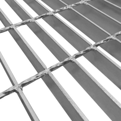 Galvanised Grating Floor Forge Walkway Mesh Panel Grid Drainage 70cm x ...