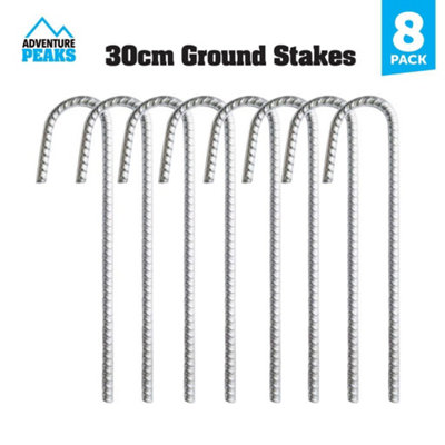 Galvanised Heavy Duty Steel Metal Ground Stakes