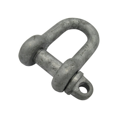 Galvanised Large Dee Shackle With Screw Pin 3.75 Ton (3750KG D High ...