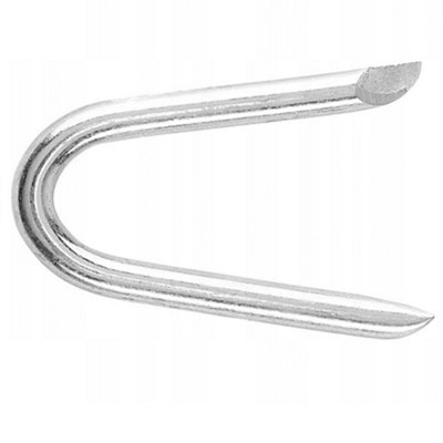 Galvanised Netting Staple U Nails 35mm Pack of: 300 Heavy Duty U Shaped ...