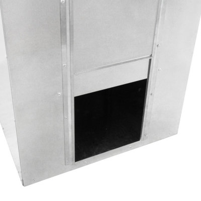 Galvanised Steel Coal Storage Bunker - 150kg