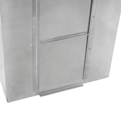 Galvanised Steel Coal Storage Bunker - 150kg
