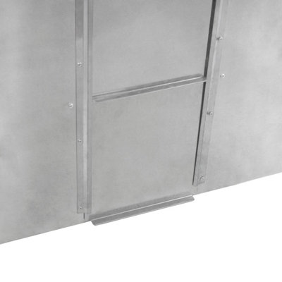 Galvanised Steel Coal Storage Bunker - 500kg