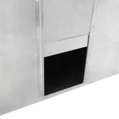Galvanised Steel Coal Storage Bunker - 500kg