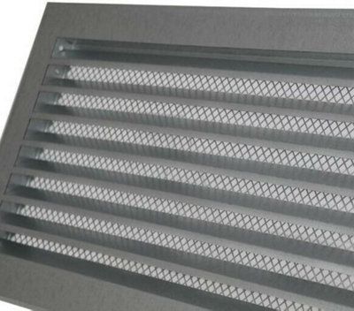 Galvanised Steel Industrial Air Vent Grille 500mm x 200mm