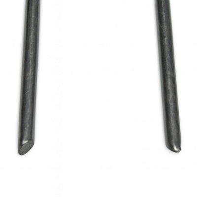 Galvanised Steel Weed Membrane Pins - Pack of 50 (Heavy Duty U Pegs ...