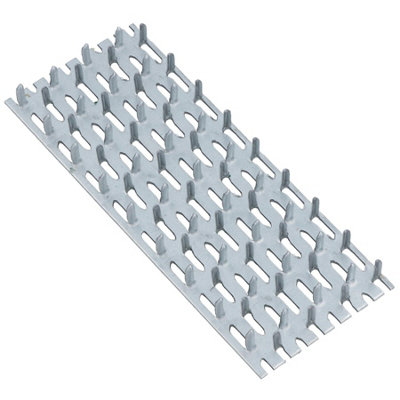 Galvanised Tooth Truss Plate Connector 50mm x 129mm Timber Mend Repair