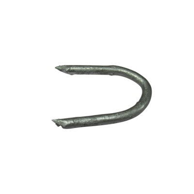 Galvanised U Nails Fencing Staples 2" X20 (U-Shaped Wire Fence Wooden ...
