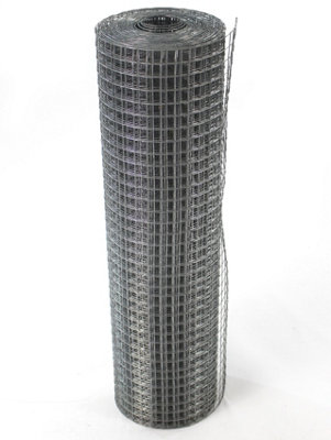 Galvanised Welded Wire Mesh for Aviary Fencing Bird Coop Hutch Mesh 1in ...