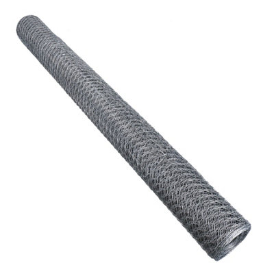 Galvanised Wire Chicken Mesh Fencing Cages Fence 40m x 0.9m 13mm Hex 4pk