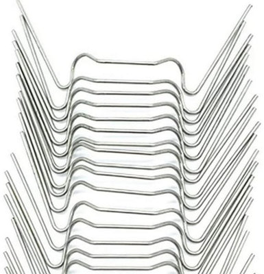 Galvanised Wire Glazing Clips x 100 for Greenhouses