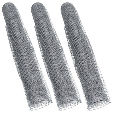 Galvanised Wire Netting Fencing Fence Chicken Mesh Net Cages 15m x 0.6m ...