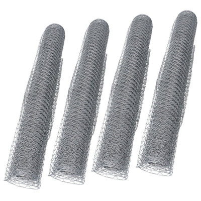 Galvanised Wire Netting Fencing Fence Chicken Mesh Net Cages 20m x 0.6m ...