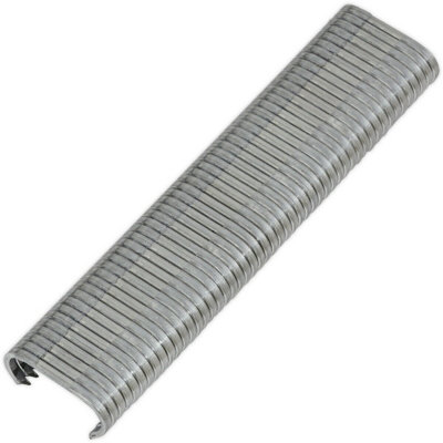 Galvanized Steel Hog Rings - 2500 Count for Vehicle Upholstery Repair