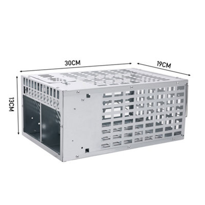 Galvanized Steel Humane Automatic Continuous Mouse Trap Cage Rat ...