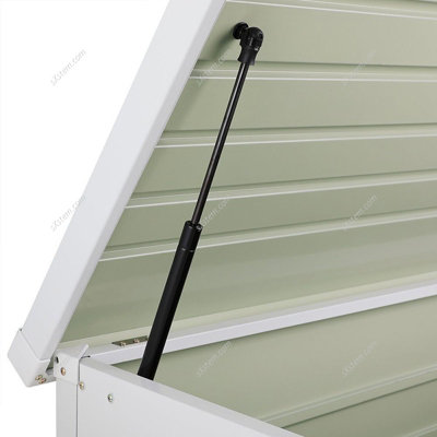 Galvanized Steel Waterproof Lockable Outdoor Garden Deck Storage Box ...