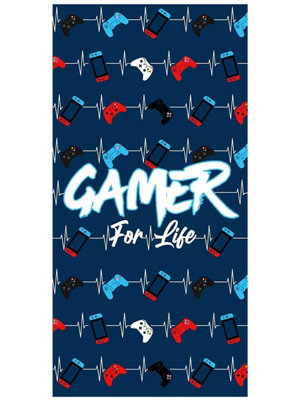 Gamer for Life Beats 100% Cotton Towel