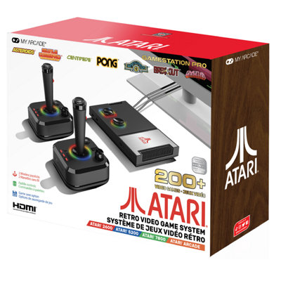Gamestation Pro Atari Retro Video Game System (Over 200 Games in 1)