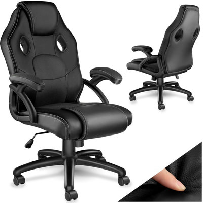 Gaming Chair Mike - ergonomic shape, thick padding, stepless height ...