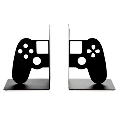 Gaming Controller Bookend Video Game Holder Joypad Upright Book Ends ...